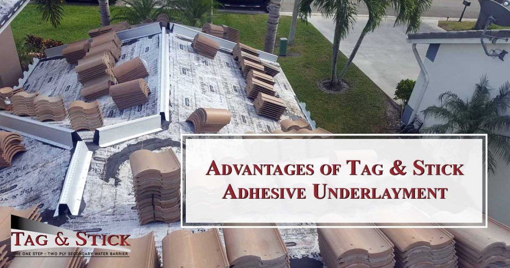 Tag & Stick Adhesive Underlayment Has Some Great Advantages
