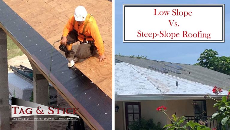 What You Need To Know About Steep And Low-Slope Roofing