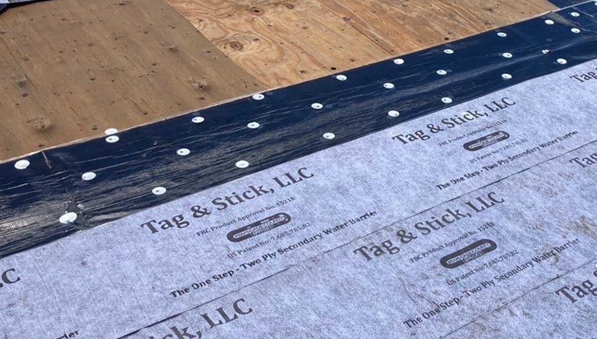 The Importance Of Tag & Stick Underlayment In Residential Roofing